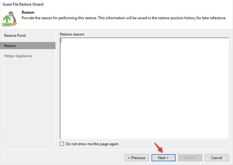 Restoring Files from a Veeam Backup Server