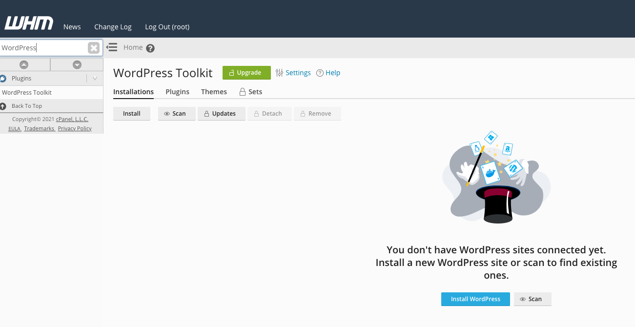 WordPress Toolkit with cPanel